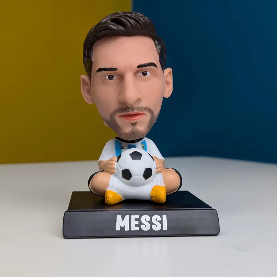 Bobblehead with Mobile Holder for Car Dashboard, Office Desk & Study ...